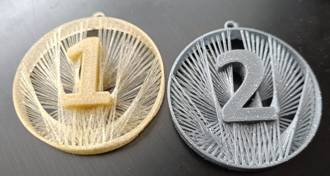 Golden Medal by Mataksik | Download free STL model | Printables.com
