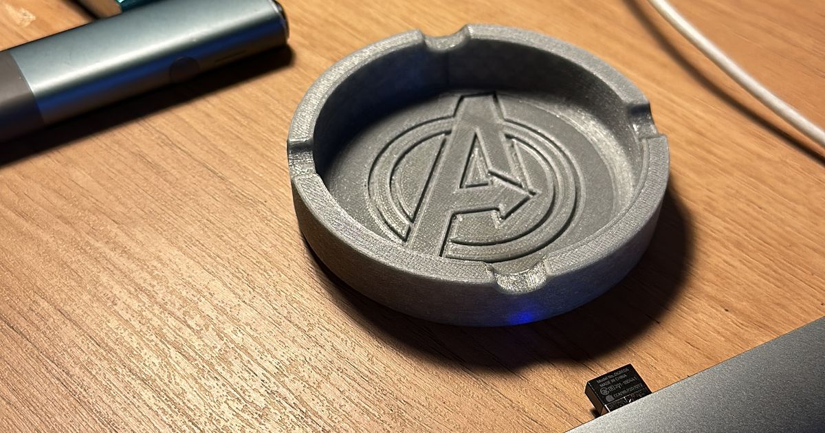 Avengers Ashtray by ifon | Download free STL model | Printables.com