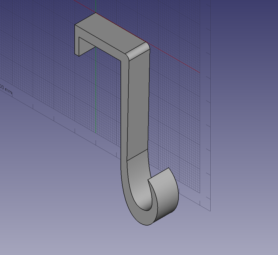 Simple window hook by Interias | Download free STL model | Printables.com