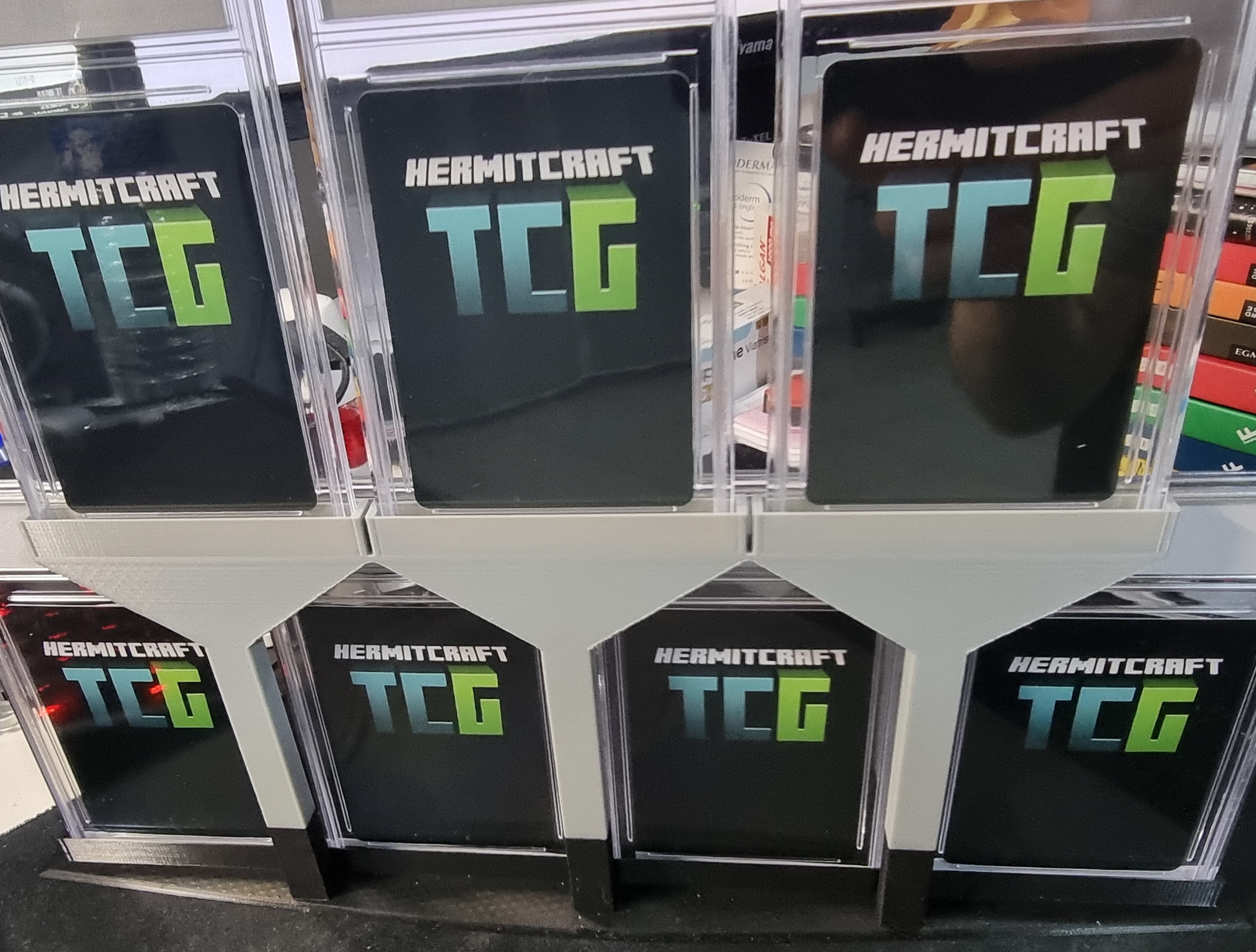 TGC Slabs stand holder 4+3 (7 cards) by Athar | Download free STL model ...