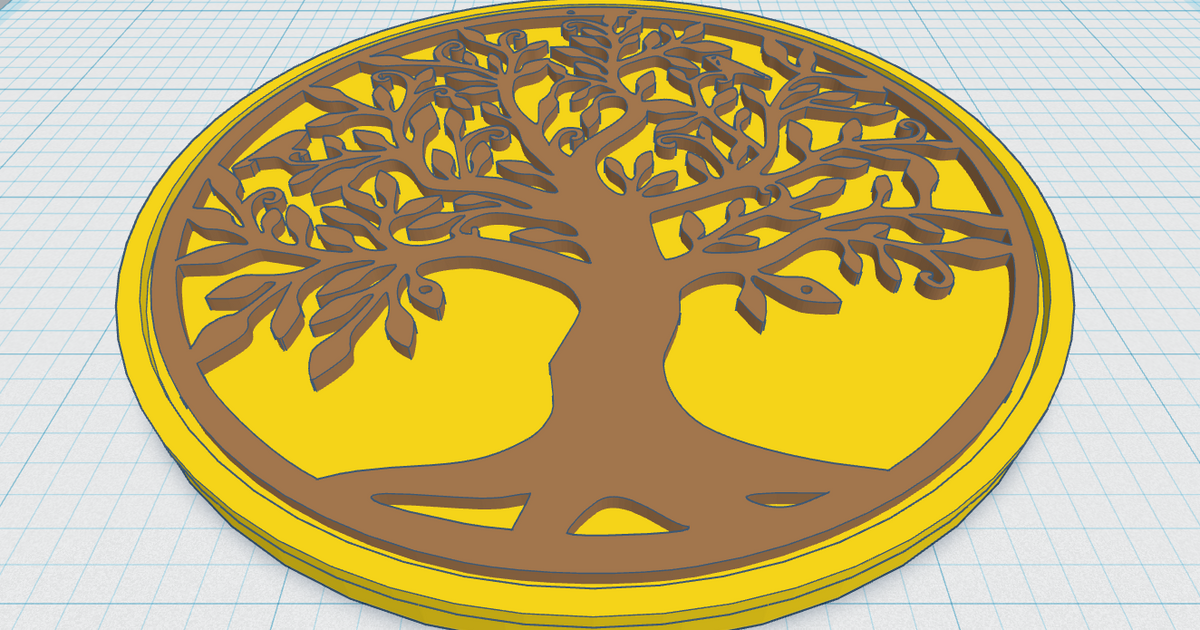 Celtic / Norse - Tree Of Life Coaster 6 by Peter Ennist | Download free ...