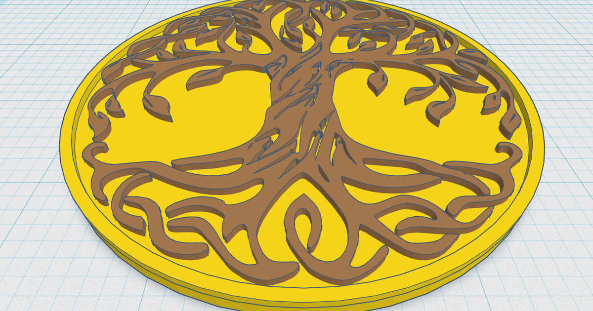 Celtic / Norse - Tree Of Life Coaster 13 by Peter Ennist | Download ...