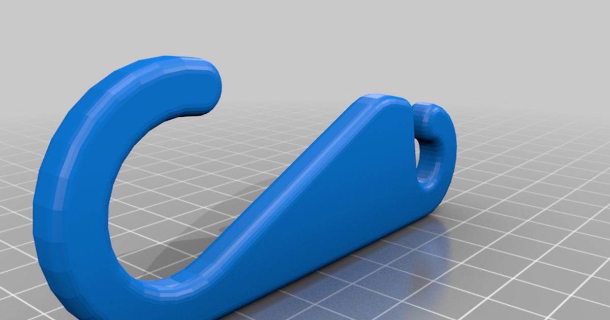 Basic cargo net hook by Josh | Download free STL model | Printables.com