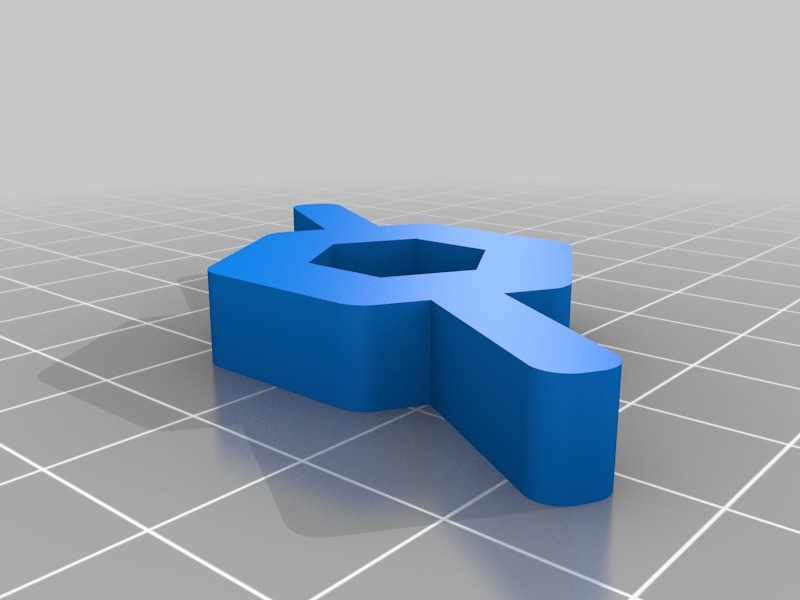 5/16 nut holder / wingnut by Greysoul | Download free STL model ...