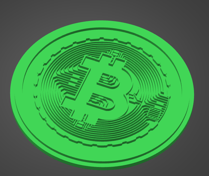 Bitcoin Keychain by Perfekt | Download free STL model | Printables.com
