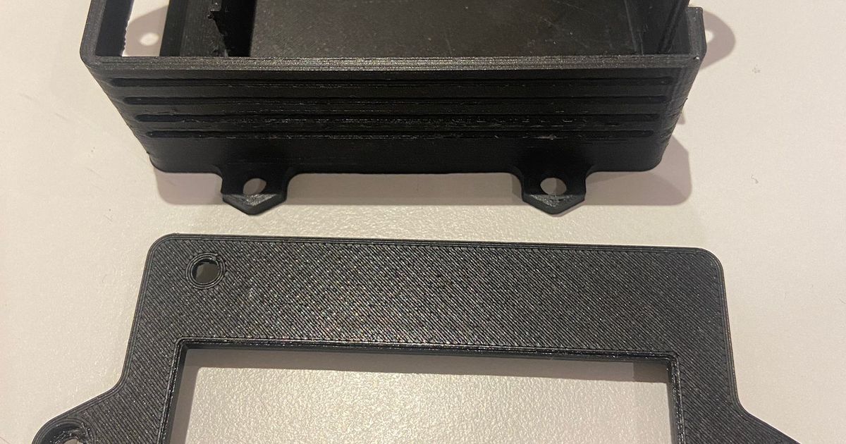 Arduino Uno with LCD Shield housing von laura.gautschi | Kostenloses ...