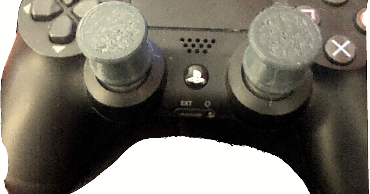 PlayStation 4 / 5 Joystick Extender Clips by Alan | Download free STL ...