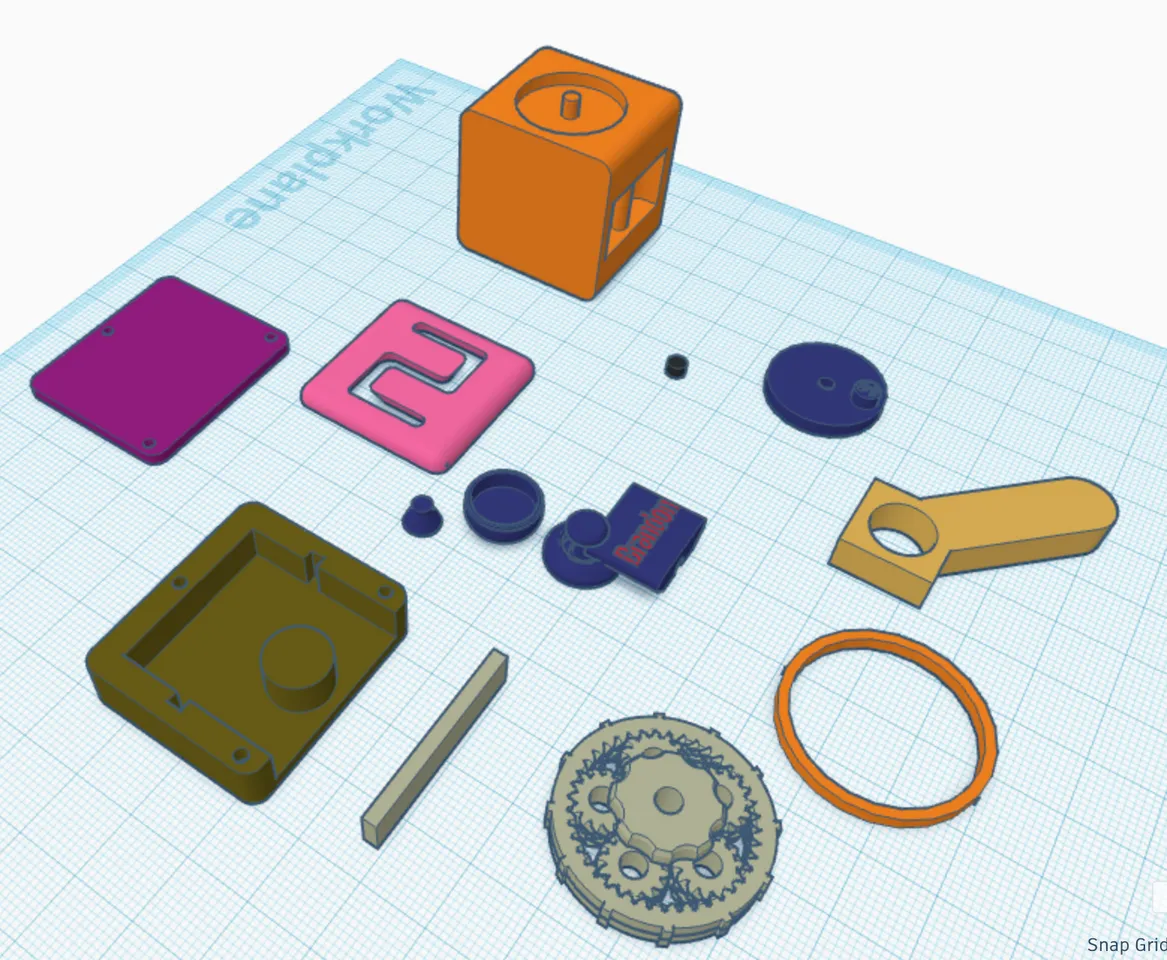 Fidget Cube ULTIMATE by BG Chan | Download free STL model | Printables.com