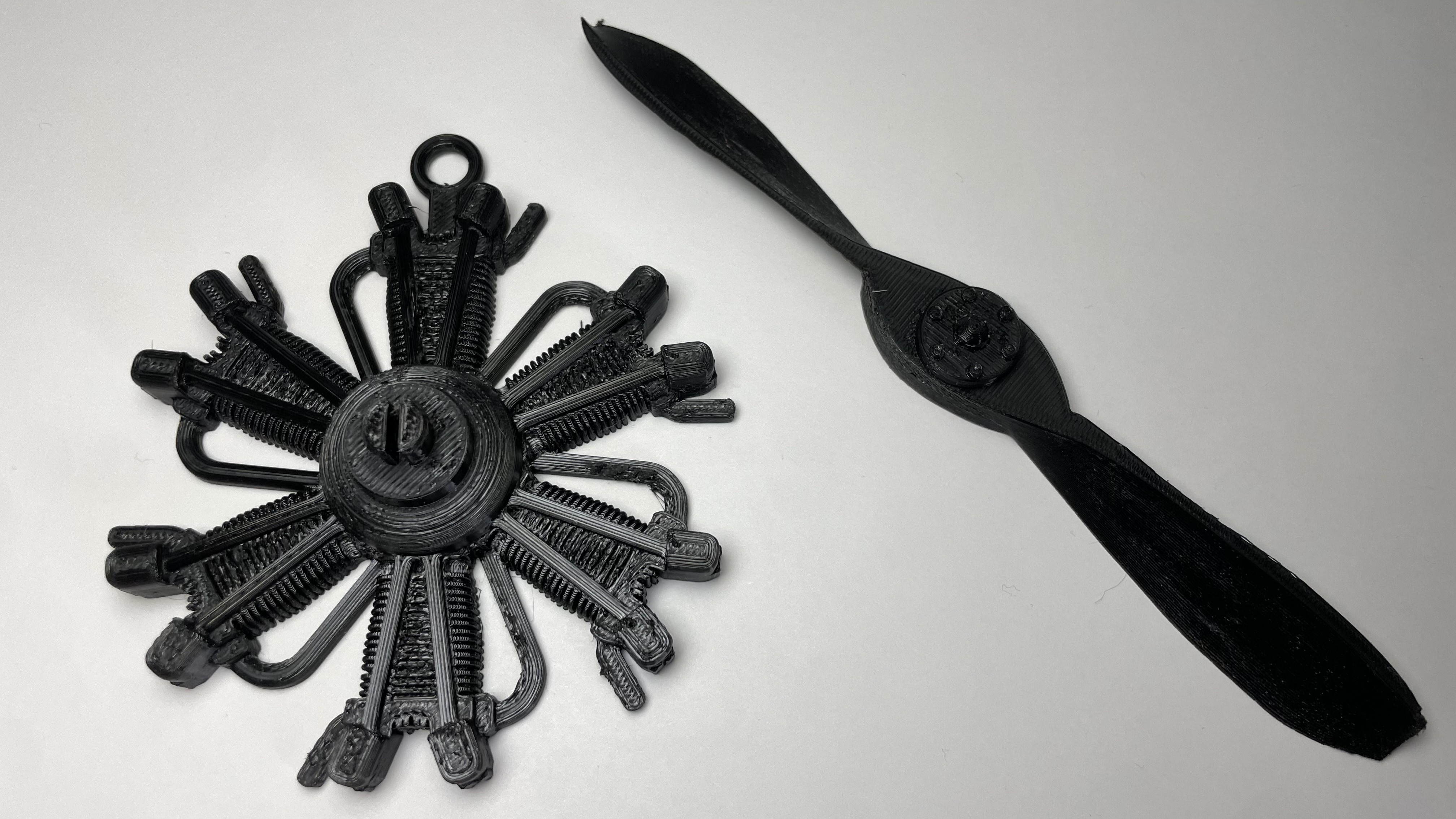 Radial Engine Christmas Tree Ornament By Phabulousphantom Download Free Stl Model