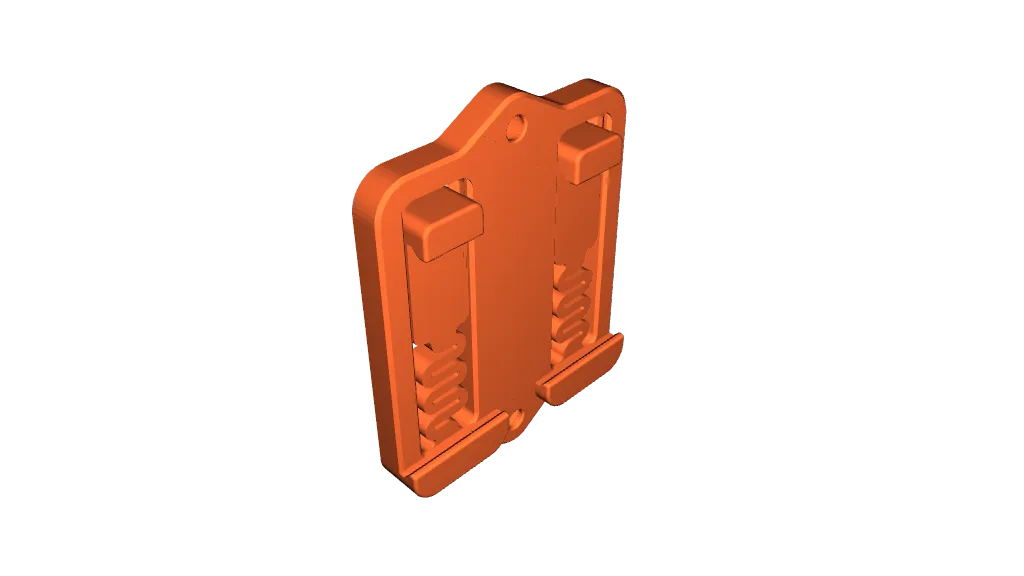 Vertical SSR DIN Mount by Flavour | Download free STL model ...