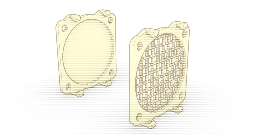 40x10 fan clip-on screen by XR3D | Download free STL model | Printables.com