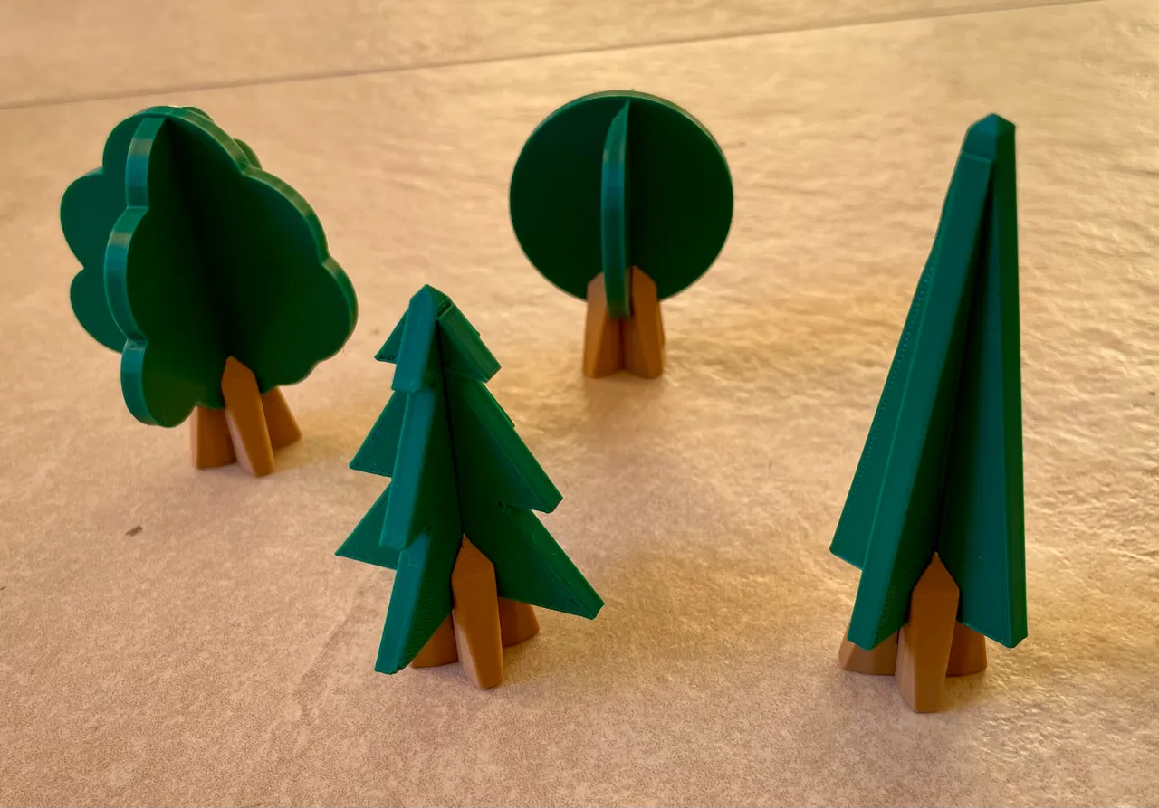 Simple trees by moebio | Download free STL model | Printables.com