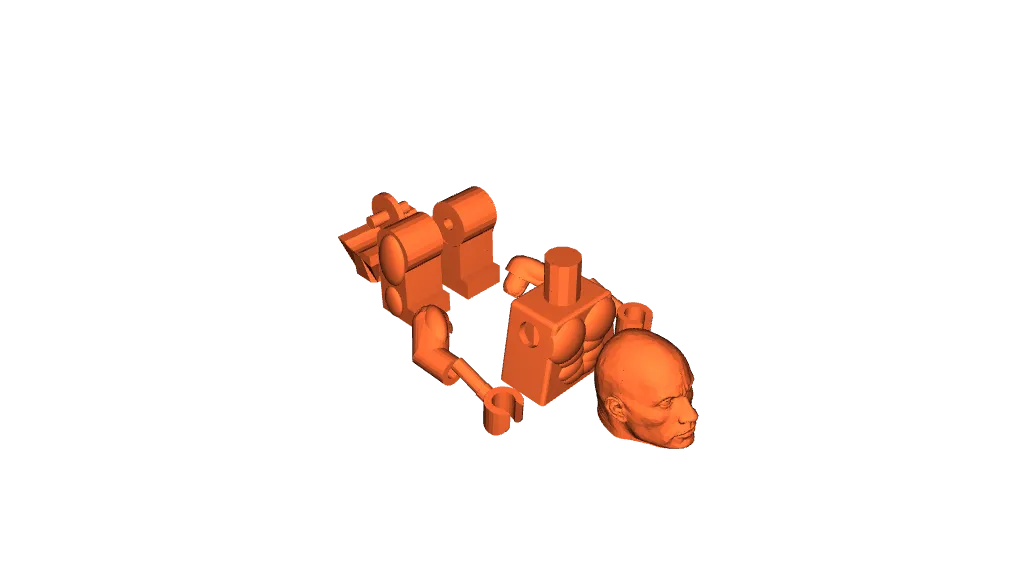 Lego Dwayne by Joey | Download free STL model | Printables.com