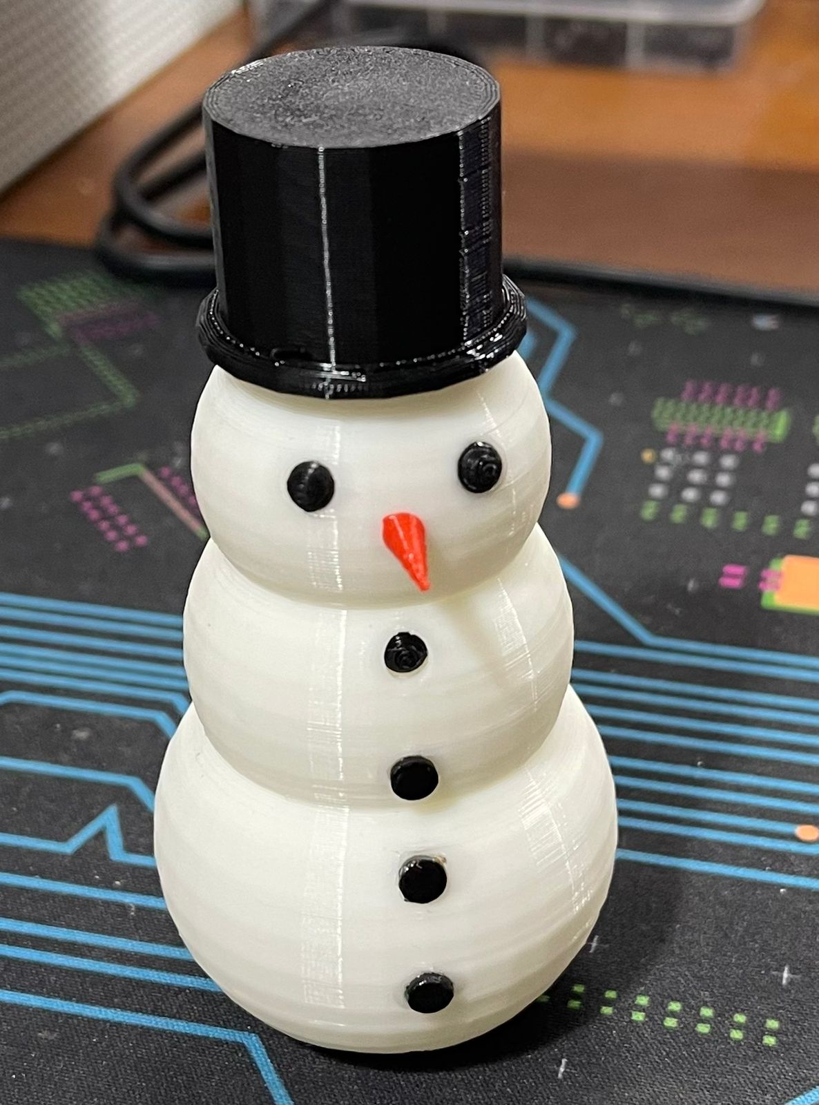 Simple Snowman for Christmas model by GlamDarkStone | Download free STL ...