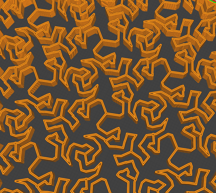 Escher style lizards infill pattern for Cura by Gonza Altant | Download ...