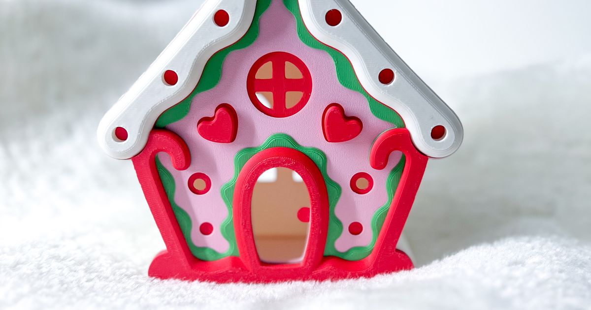 Gingerbread House (Tea Light) par waterl0u3d | Téléchargez gratuitement ...