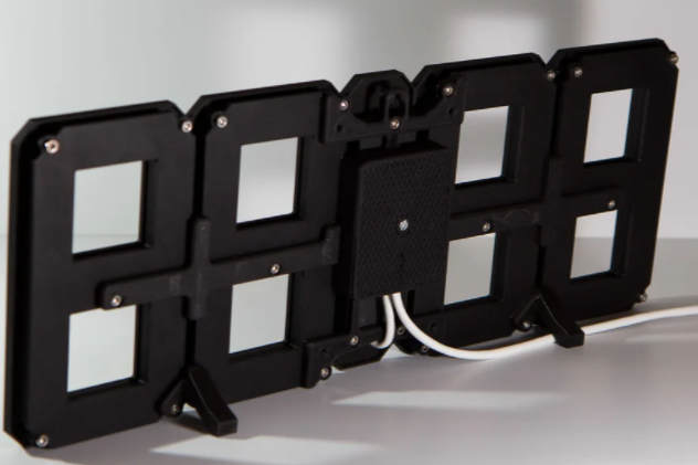 Retro 7 Segment Clock (Complete) by John G. | Download free STL model ...