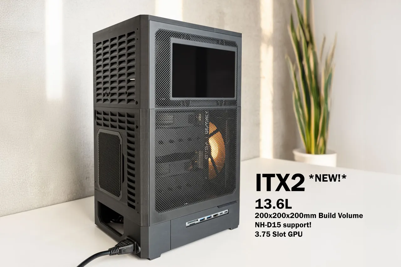 Ultra Compact PC Case - 4 sizes included [MODCASE EVOLUTION] by Haydn ...