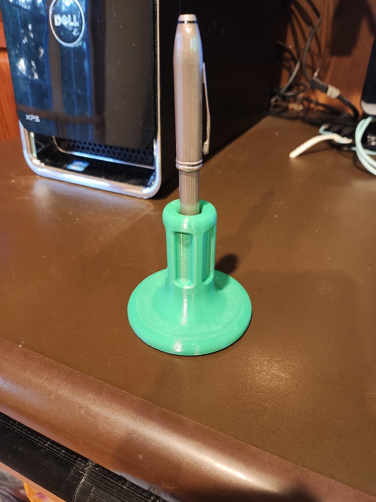 Upright Pen Holder by Iguanaman | Download free STL model | Printables.com