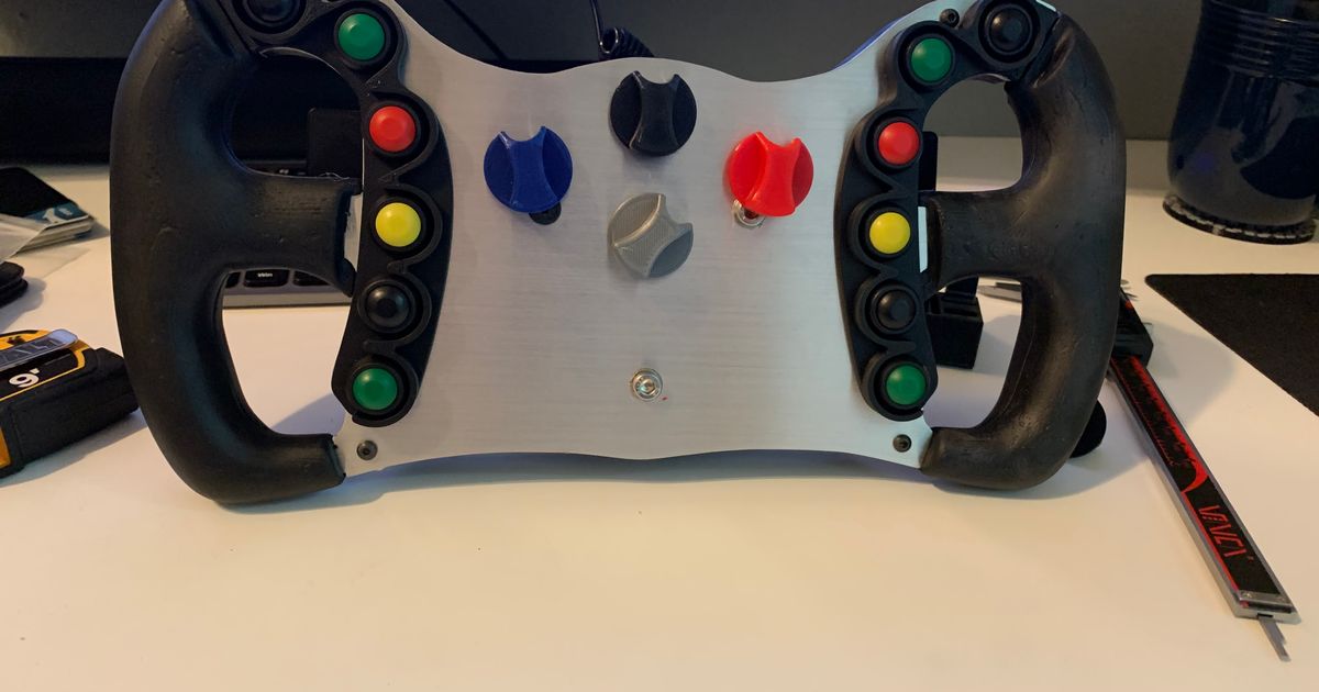 Mclaren 720 S racing wheel by Dropoff510 | Download free STL model ...