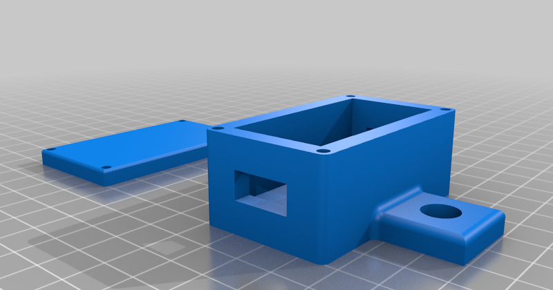 K.I.S.S case 3/8" mount for single channel relay with optoisolator by ...