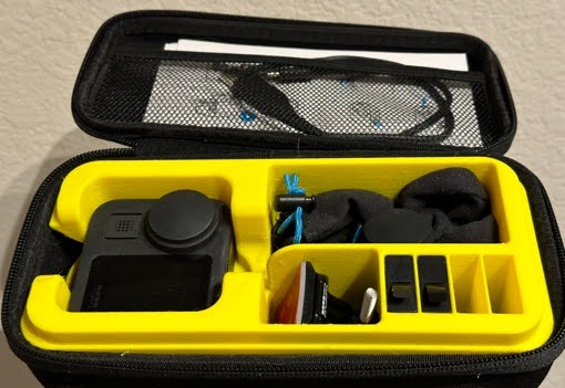 GoPro Max Carrying Case Liner by Nothing | Download free STL model ...