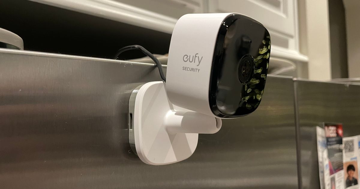 Eufy 2k Indoor Cam Magnetic Base Adapter by Fred in Houston | Download ...