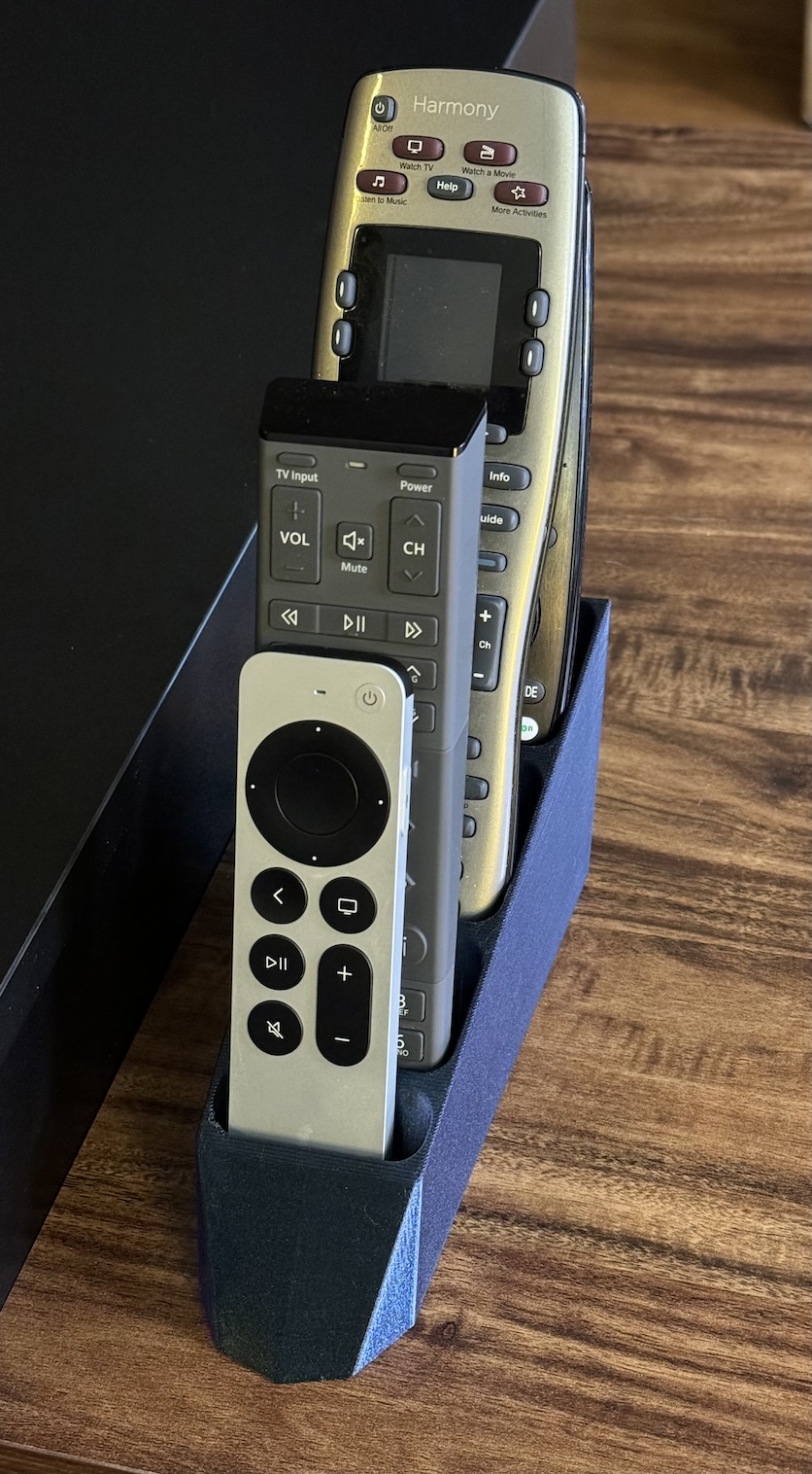 Angled Remote Control Stand by Dark Squirrel Designs | Download free ...