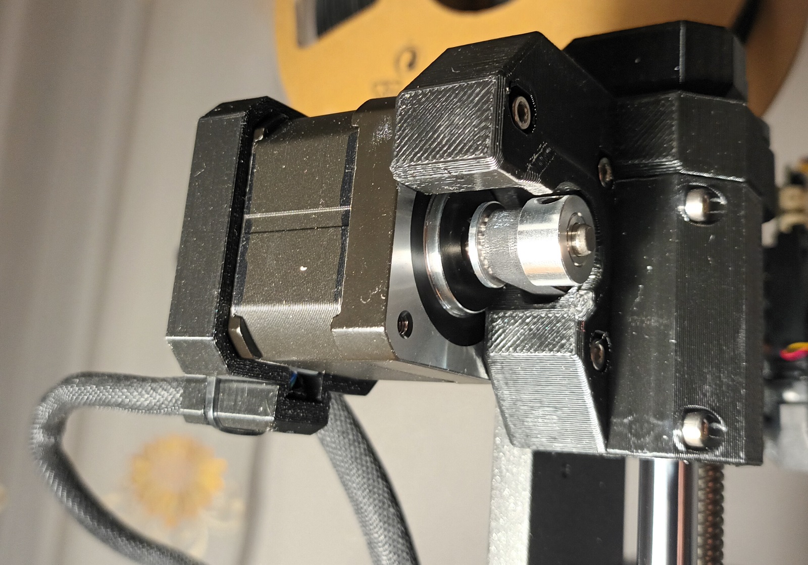 MK4 motor X-axis cable holder by Mrlko | Download free STL model ...