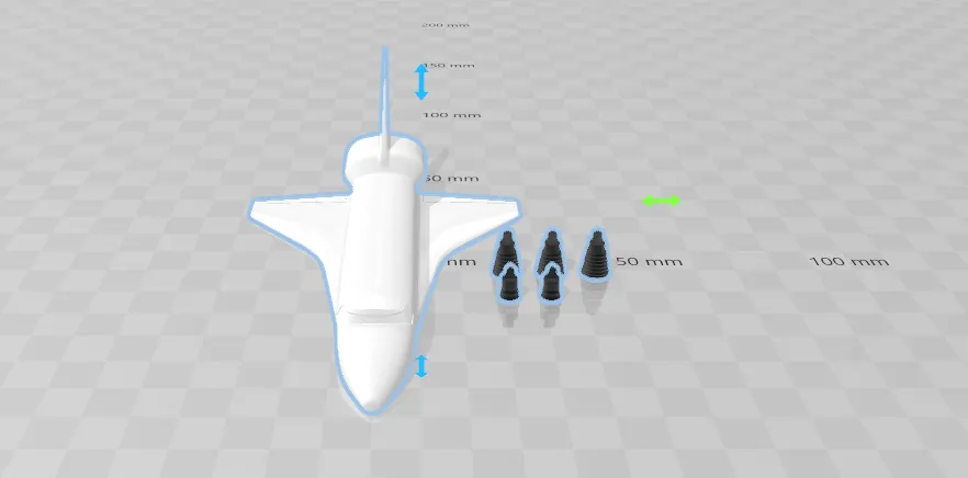 space shuttle by DBGM | Download free STL model | Printables.com