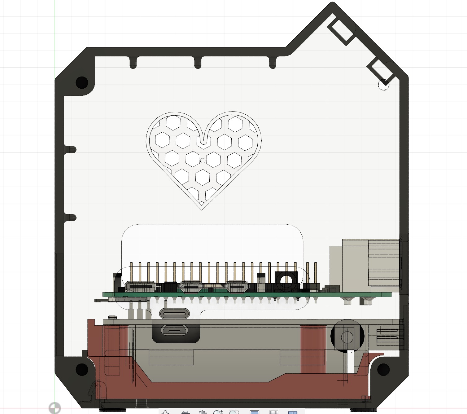 Raspberry Pi 4 Mini desktop by bonbon | Download free STL model ...