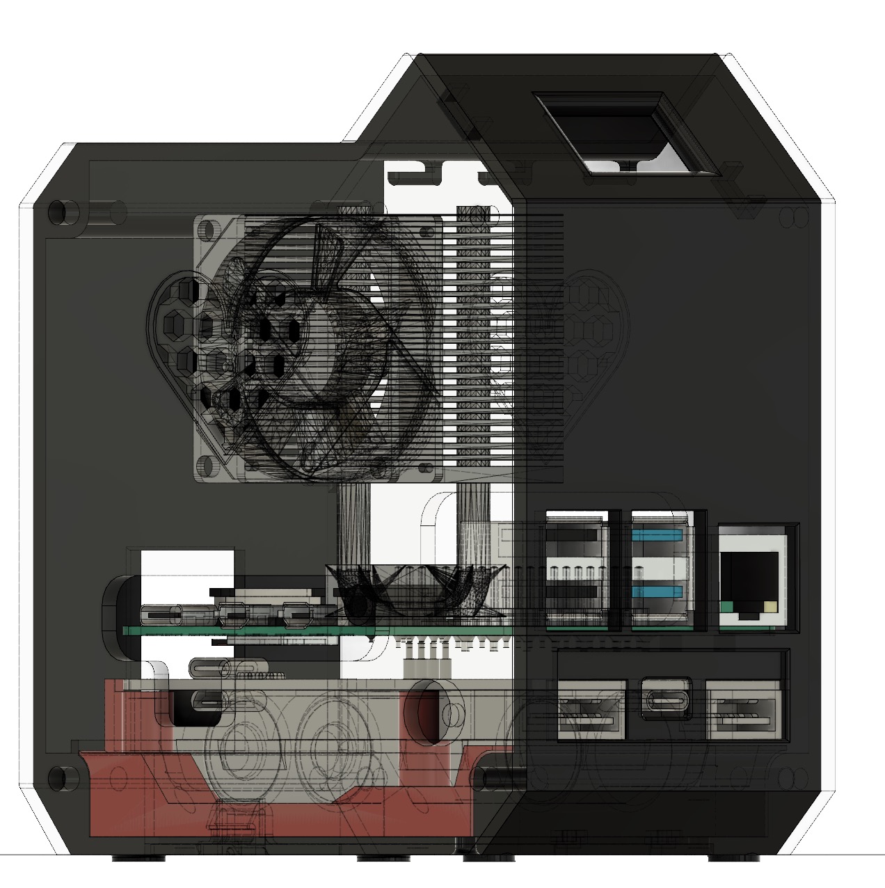 Raspberry Pi 4 Mini desktop by bonbon | Download free STL model ...