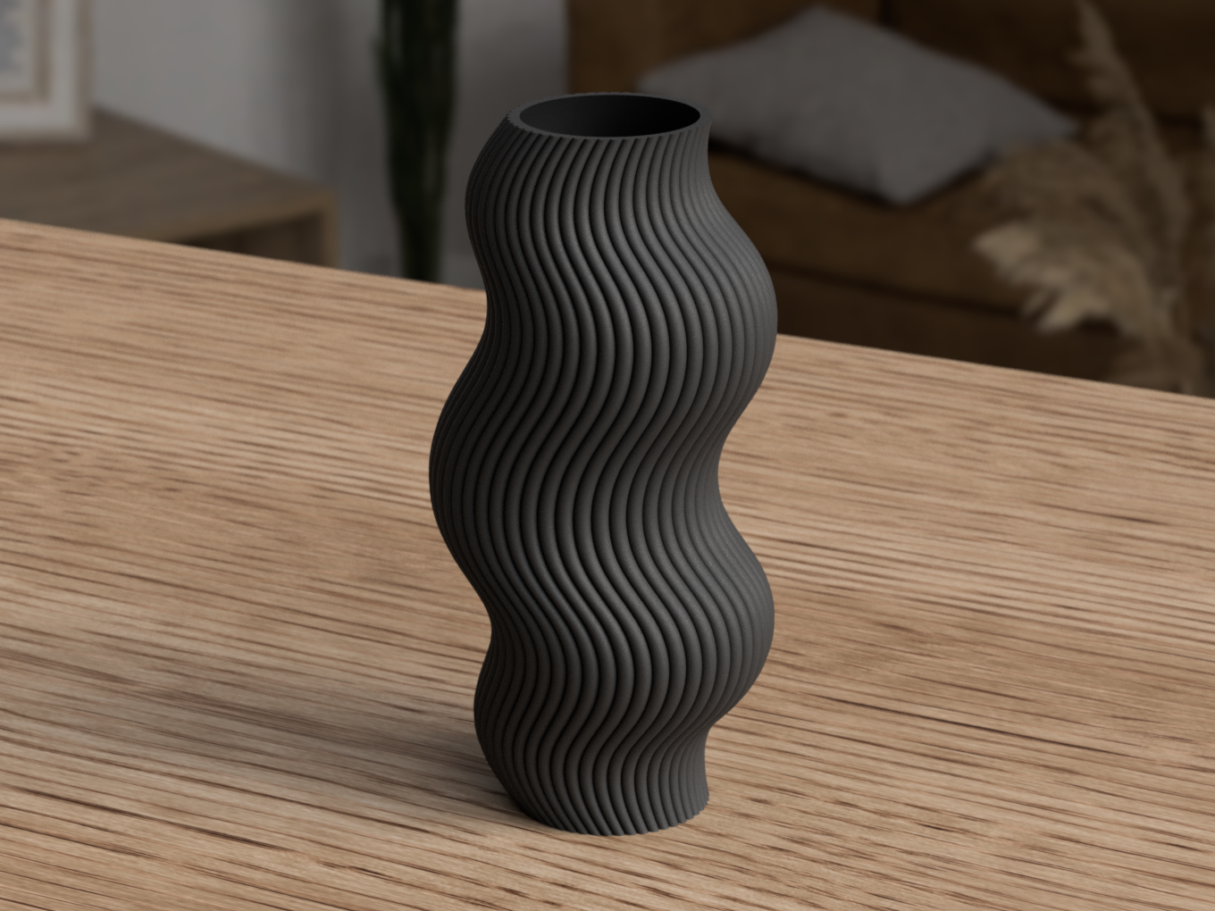 Modern Wavy Vase autorstwa Sabre Design | Pobierz darmowy model STL ...