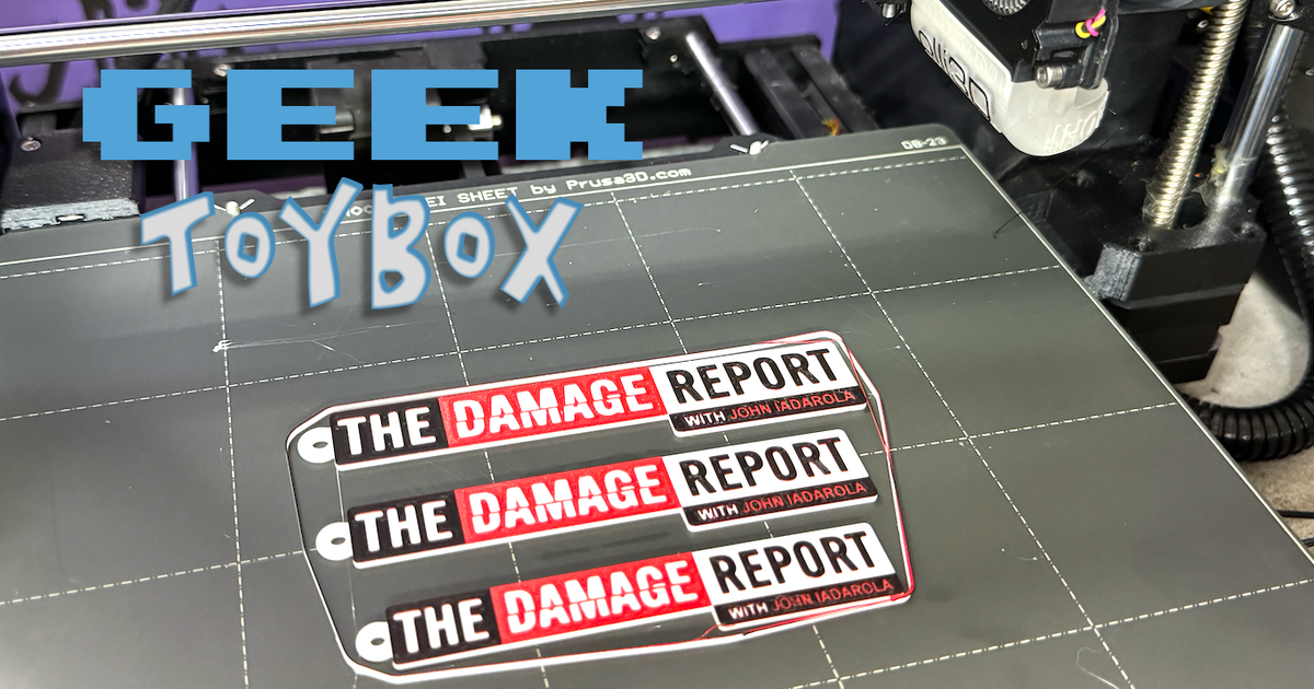 The Damage Report keychain by GeekToybox | Download free STL model ...