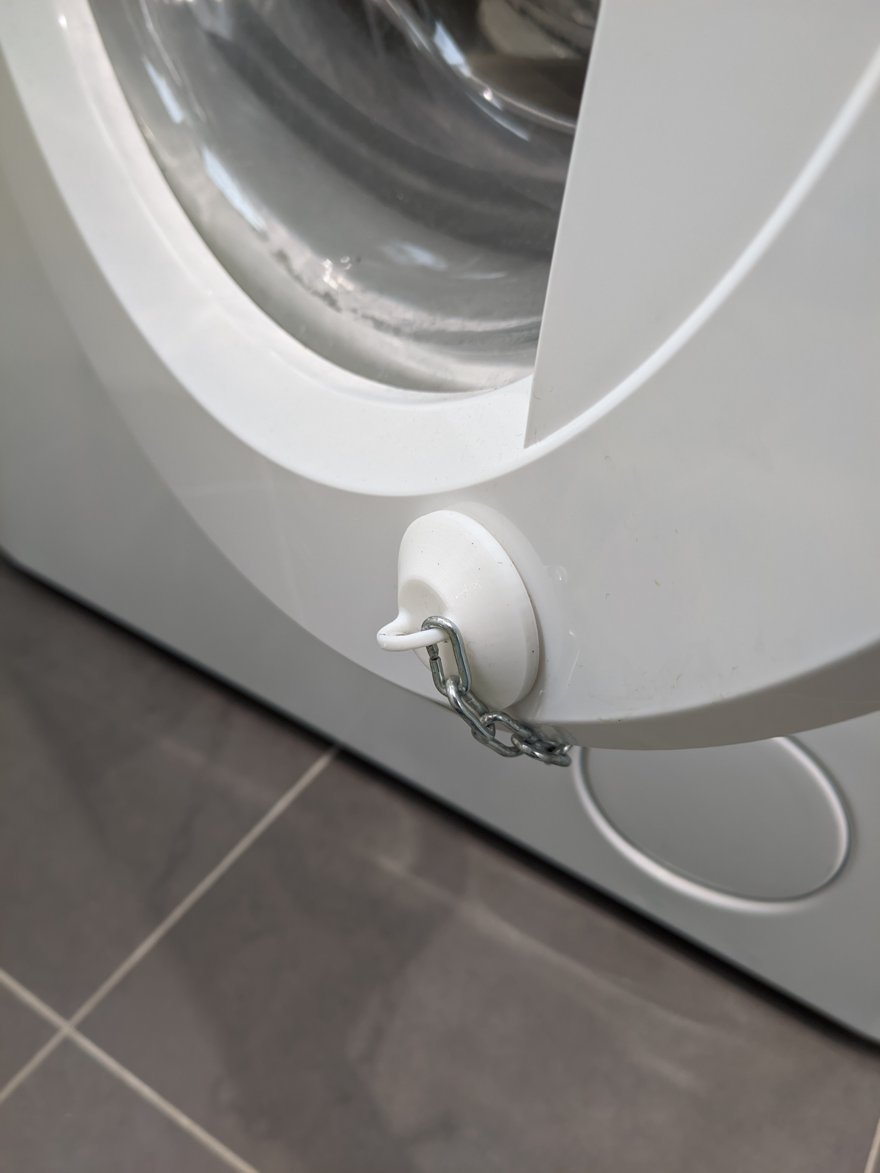Washing machine door hook by machinekoder | Download free STL model ...