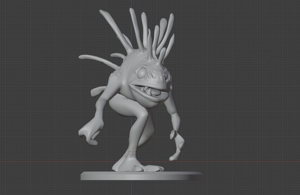GNASH (A murloc) by Dr Greenwall | Download free STL model | Printables.com