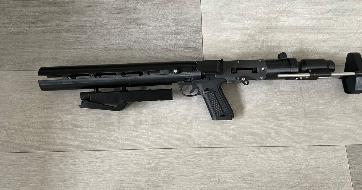 Star Wars E11-D Blaster for Airsoft by Skar | Printables Store
