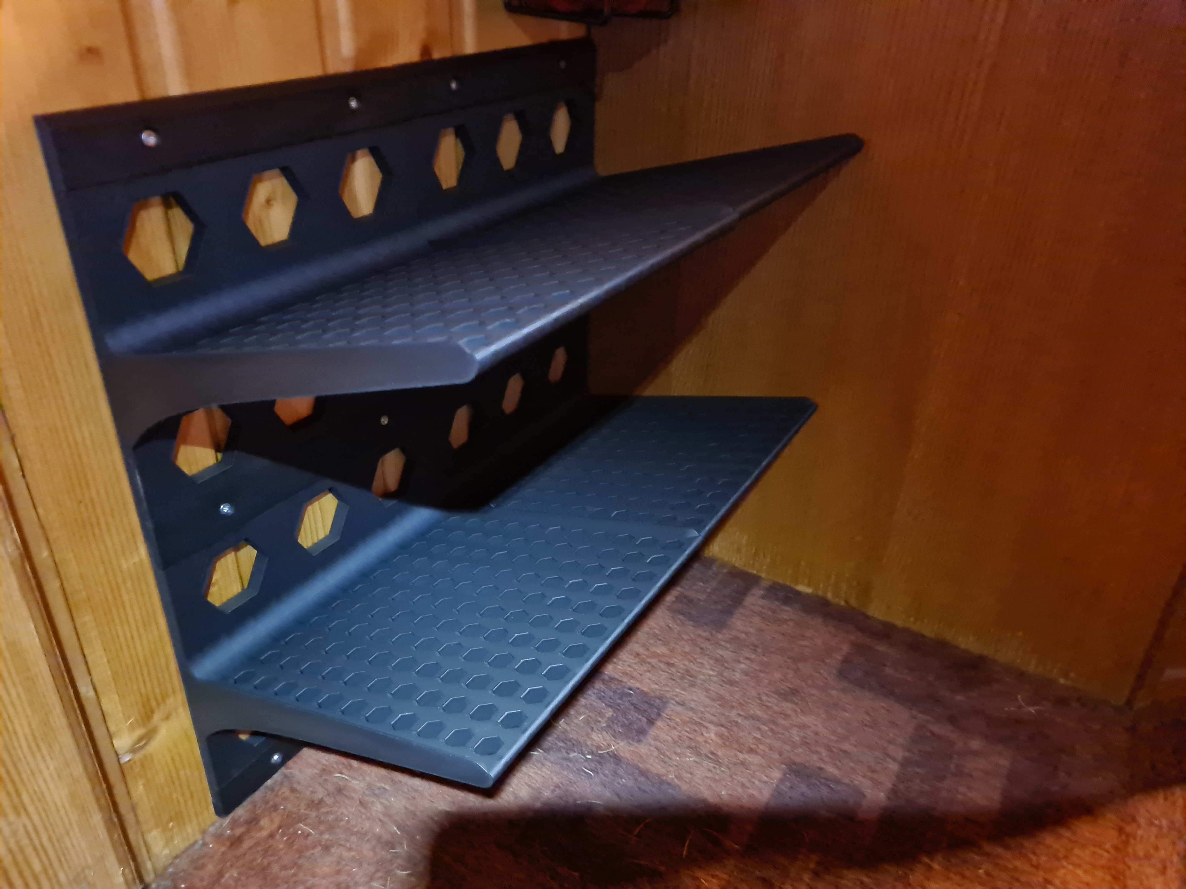 Wall Mounted Shoe Stacker por Flotschi | Descargar modelo STL gratuito ...