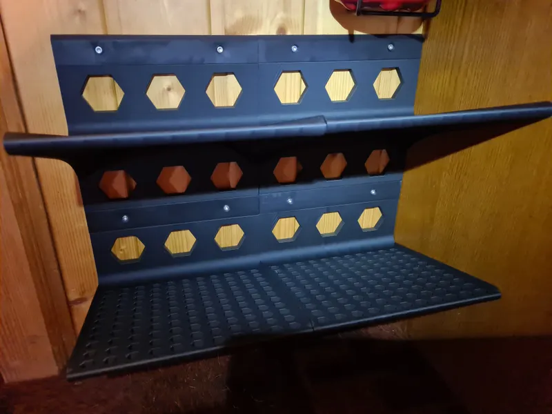 Wall Mounted Shoe Stacker by Flotschi | Download free STL model ...