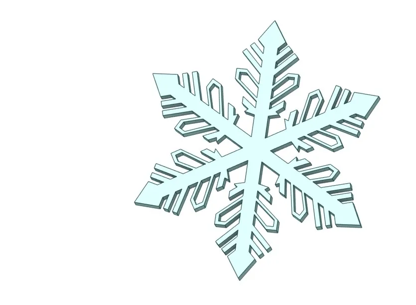 Snowflake by Guntwin | Download free STL model | Printables.com
