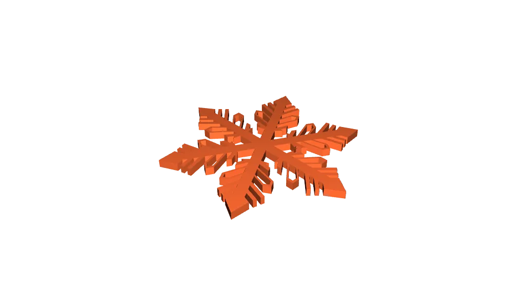 Snowflake by Guntwin | Download free STL model | Printables.com