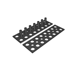 N scale 36" Wheel Painting Mask by Rich Brungard | Download free STL ...