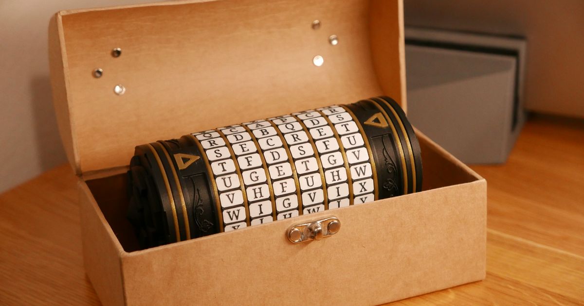 Multicolor rings for Cryptex (single extruder) por Nicolas Mattia ...