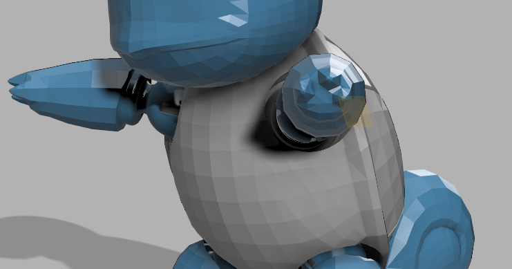 Squirtle - Articulated Model (Beta Model) von Mano Digital ...