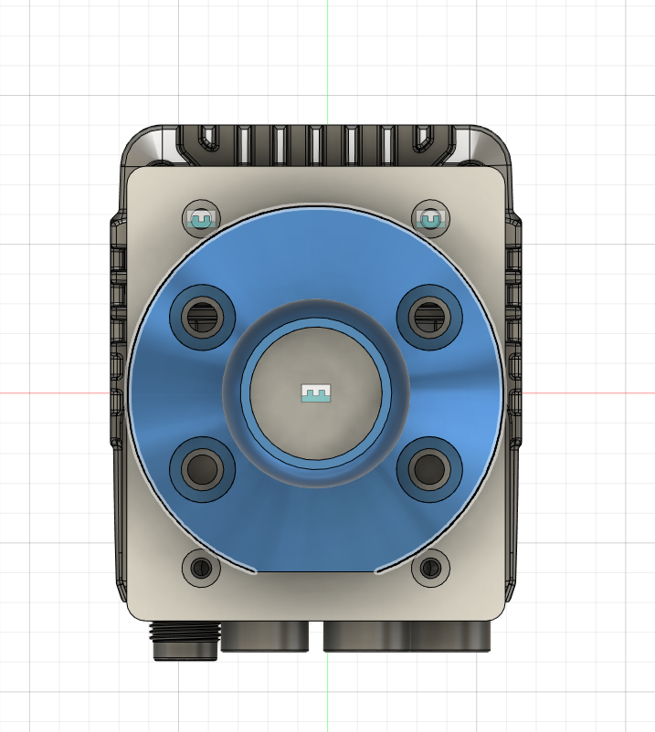 Cognex 3800 to SwivelLink AFSB-1 Base Adapter by philbo_bagginsy ...