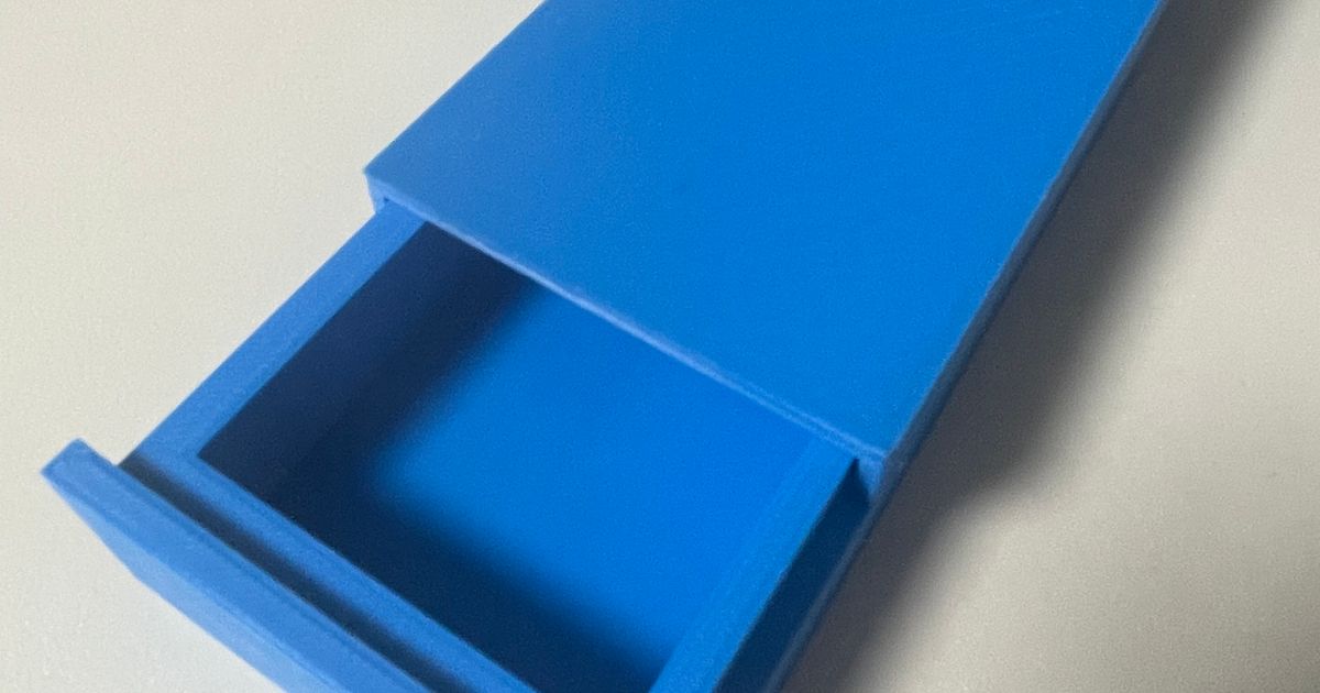 Slide Box #1 by MM | Download free STL model | Printables.com
