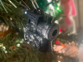 Little Train Ornament/Keychain by Mr. Purple | Download free STL model ...