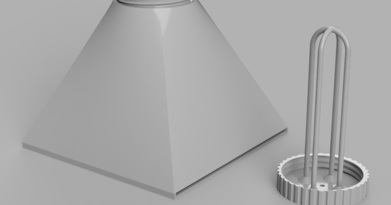 LITHOPHANE LAMP STRUCTURE by Potter77 | Download free STL model ...