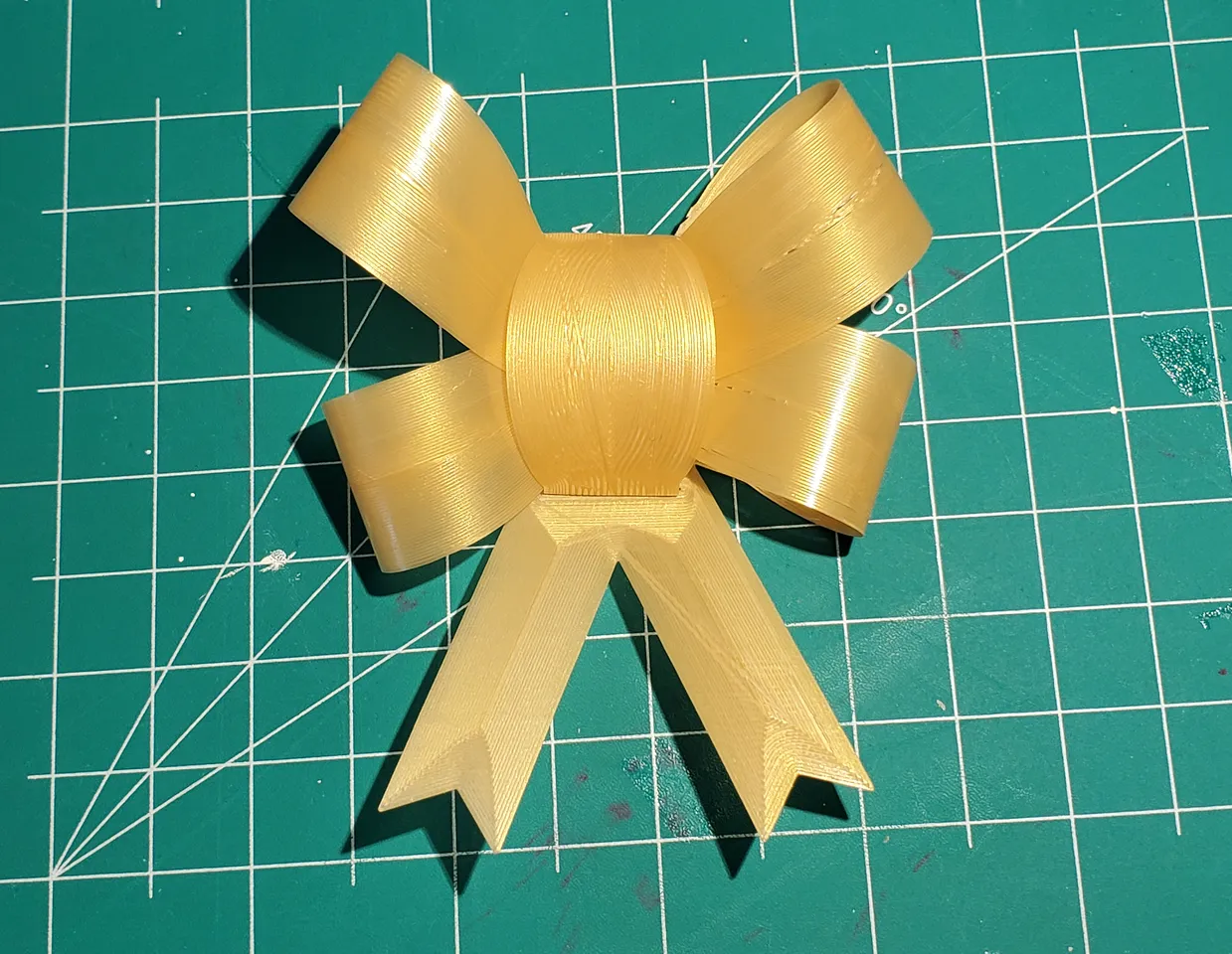 Christmas Gift Bow - Thicker by Layer By Layer | Download free STL ...