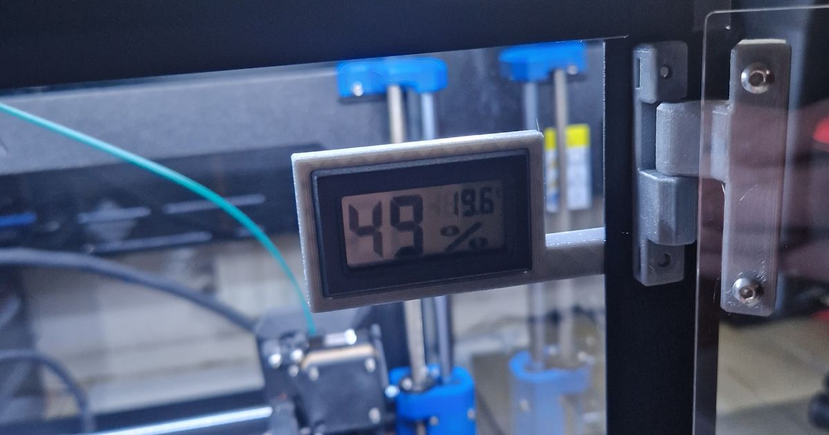 Prusabox hydro meter holder by Adeta | Download free STL model ...